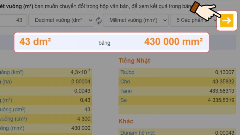 1dm2 bằng bao nhiêu cm2, m2, km2 và cách đổi 1 dm2 ra m2 – DINHNGHIA.com.vn