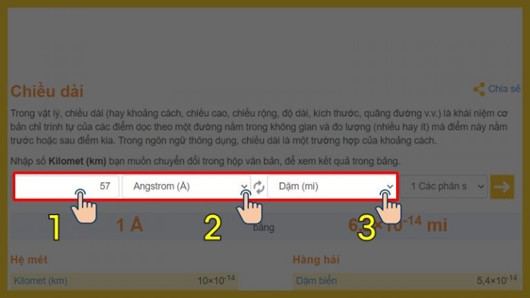 Angstrom là gì? 1 Angstrom bằng bao nhiêu cm, mm, um, nm