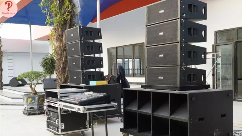 Loa Array là gì? Phân loại, ưu và nhược điểm của loa Array