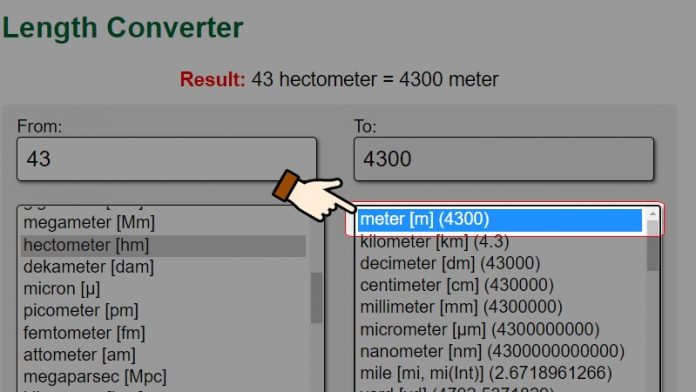 1 hm bằng bao nhiêu m, km, cm? Đổi đơn vị héc tô mét (1hm) – DINHNGHIA ...