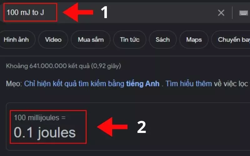 1mJ bằng bao nhiêu J? Cách quy đổi đơn vị mJ chi tiết