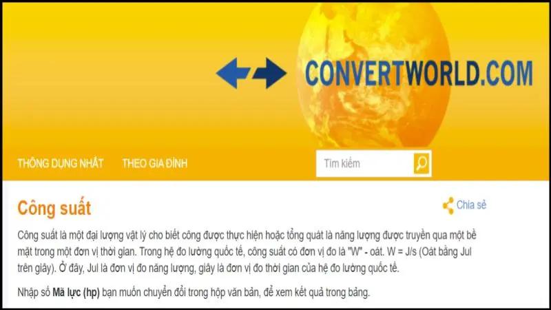 1MW bằng bao nhiêu kW, W, hp, dBm? Cách quy đổi nhanh, chuẩn