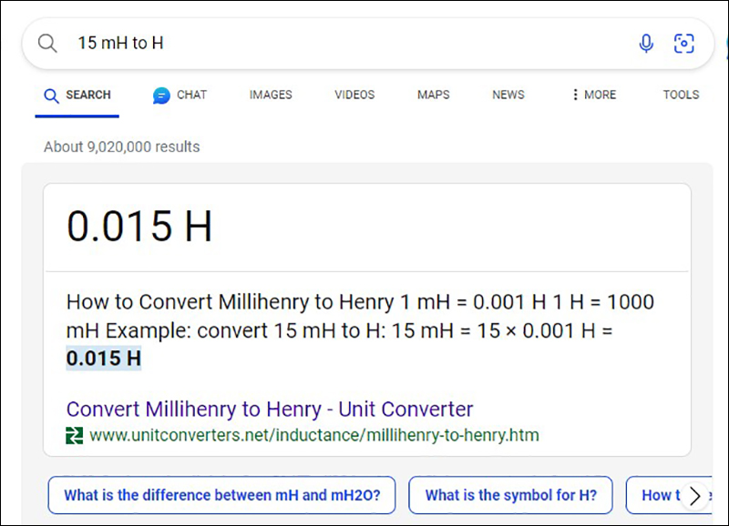 Quy đổi mH sang H (MiliHenry đổi ra Henry) bằng bao nhiêu? – DINHNGHIA ...