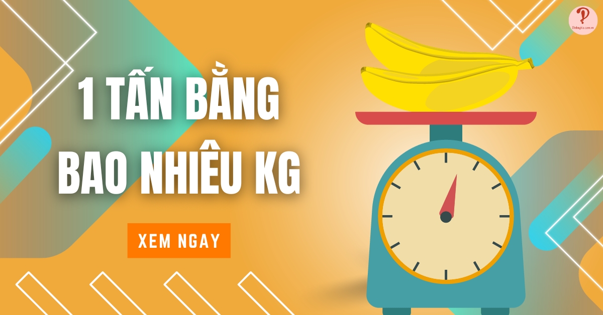 1 tấn bằng bao nhiêu kg? Cách đổi tấn sang kg, g, yến, tạ cực dễ ...
