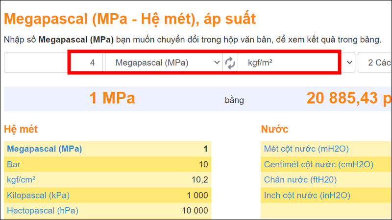 Mpa là gì? Cách đổi từ Mpa sang N/mm2 chính xác nhất – DINHNGHIA.com.vn