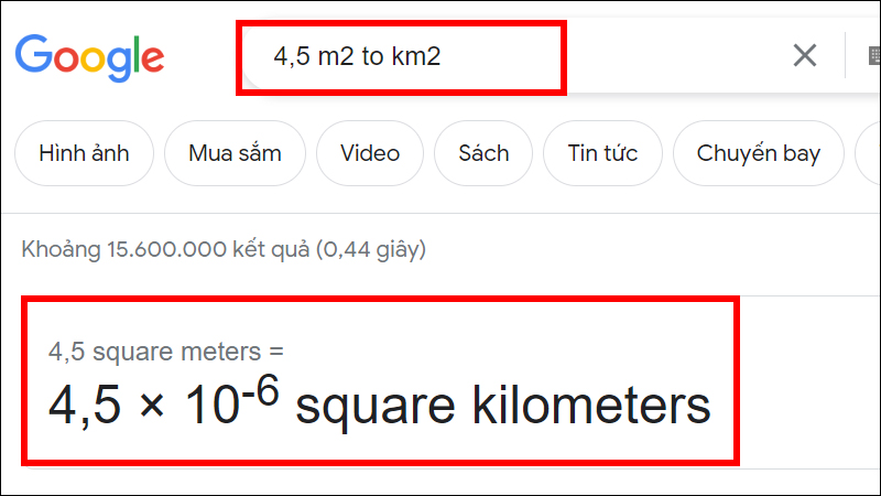 1m2 bằng bao nhiêu km2? Chuyển đổi mét vuông sang kilo mét vuông ...