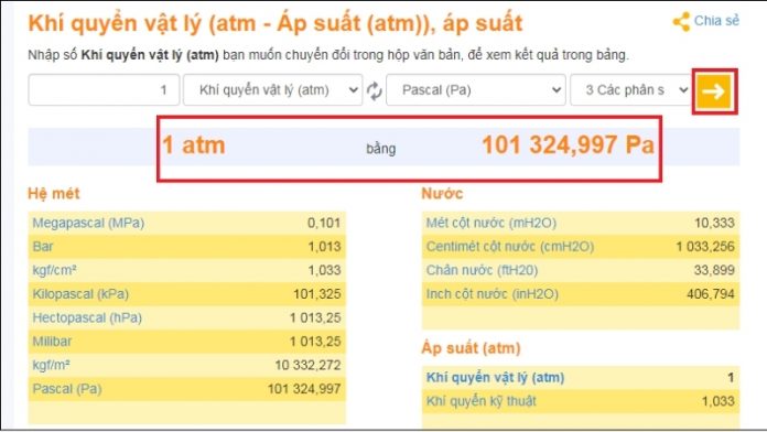 Đơn vị atm là gì? Cách đổi atm sang Pa, kPa, MPa, bar, mmHG – DINHNGHIA ...
